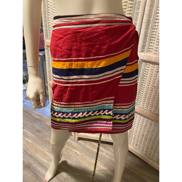 Ralph Lauren | Skirts | Vintage Ralph Lauren Country Skirt Seminole ...